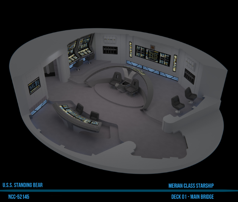 USS Standing Bear :: Tour - Bridge